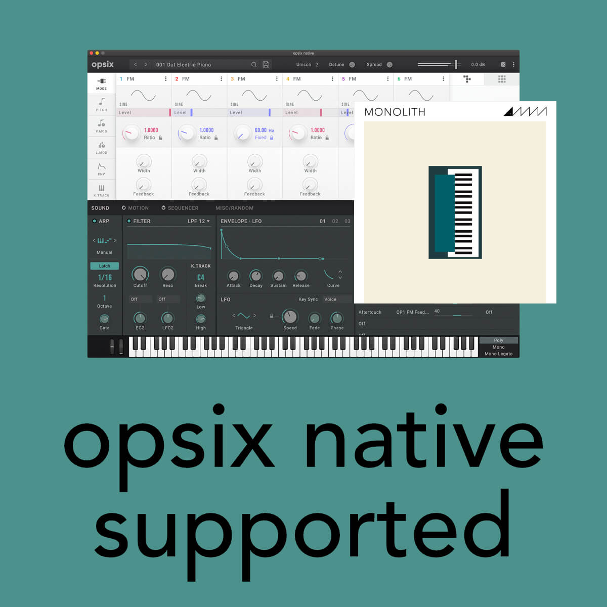 40 Korg Opsix Presets: 'Monolith' | Opsix Patches | SoundGhost